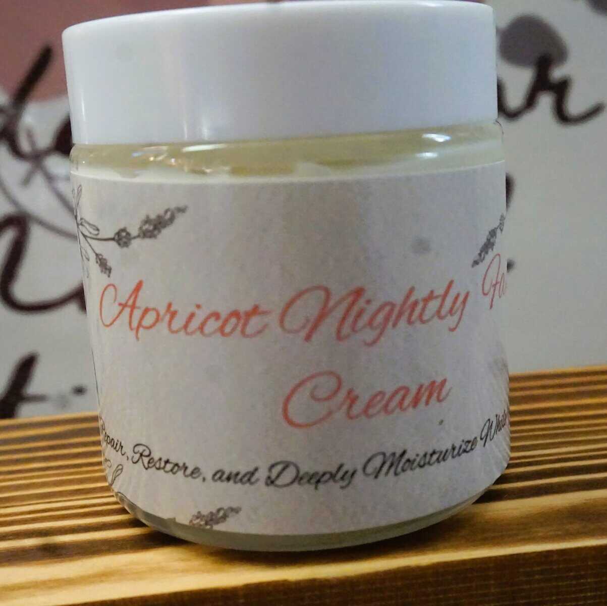 Apricot Gel Night Cream for Radiant Skin