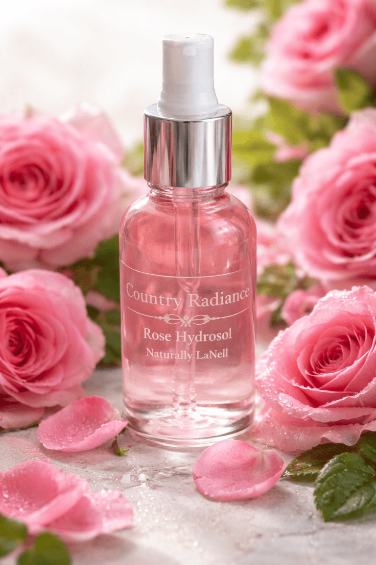 Handcrafted Rose Hydrosol for Naturally Glowing Skin